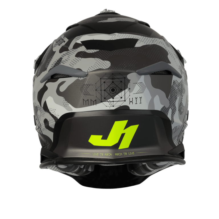 JUST1 J39 KINETIC CAMO FLUO YELLOW-RED-BLACK MATT – 2powerthailand.com